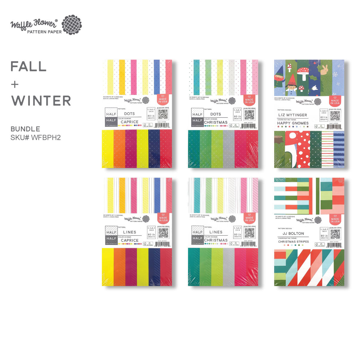 Holiday Paper Bundle Flip Through – WaffleFlower.com