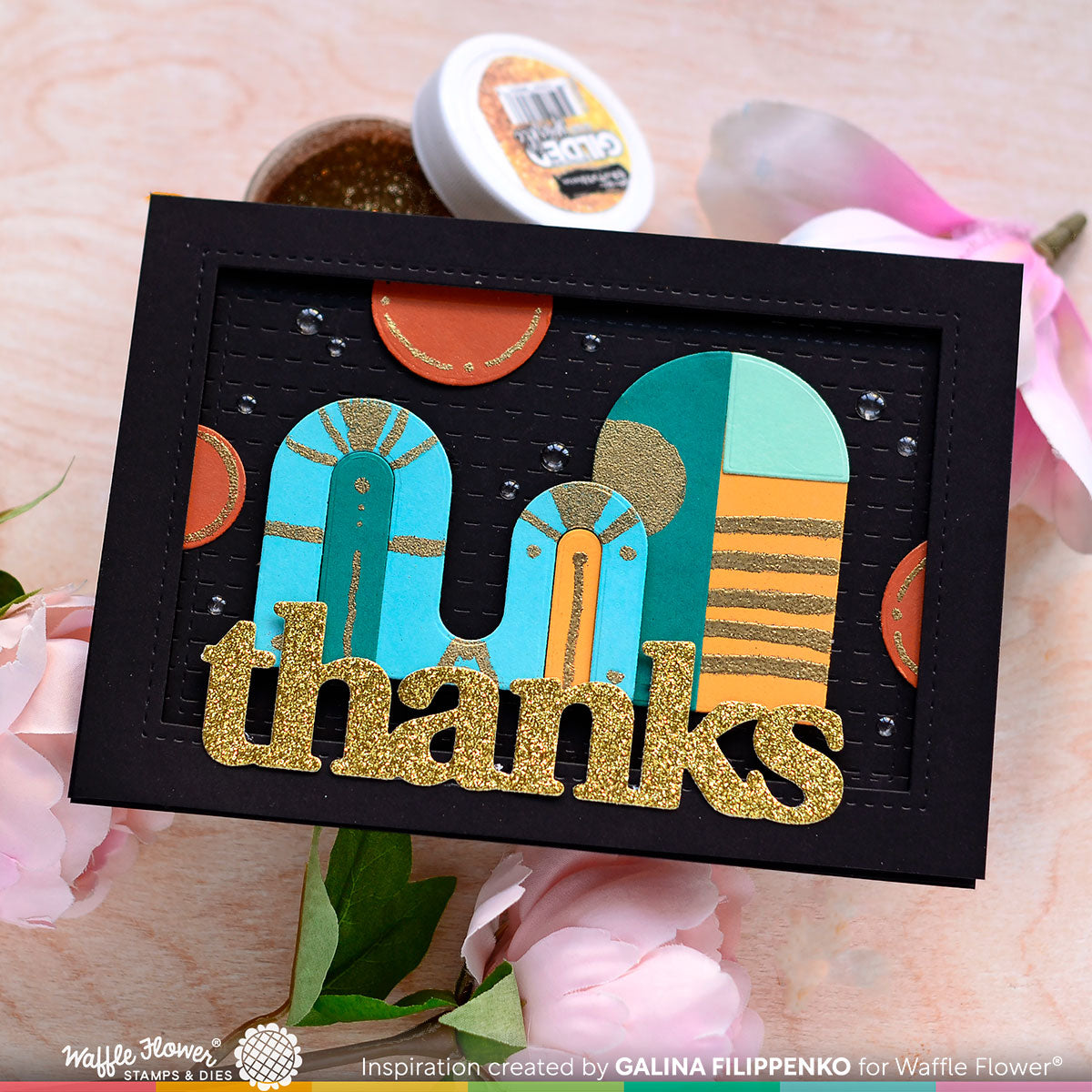 A6 Stitched Rectangles Die – WaffleFlower.com