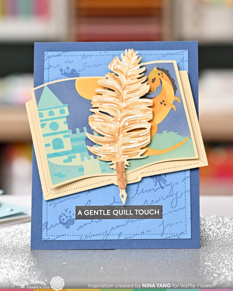 Script Texture Stamp Set – WaffleFlower.com