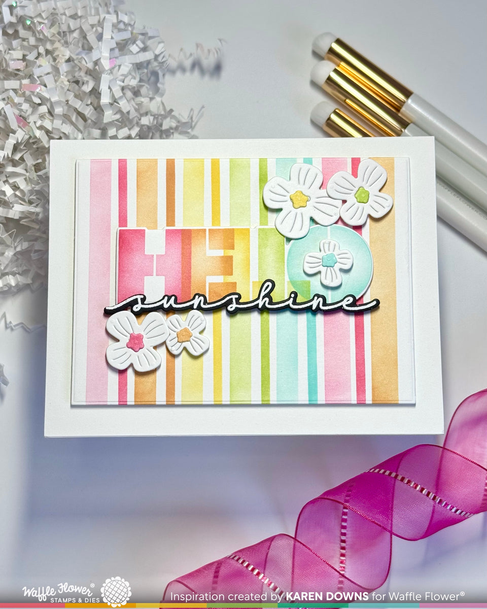 Overlapping Hello Additions Combo – WaffleFlower.com