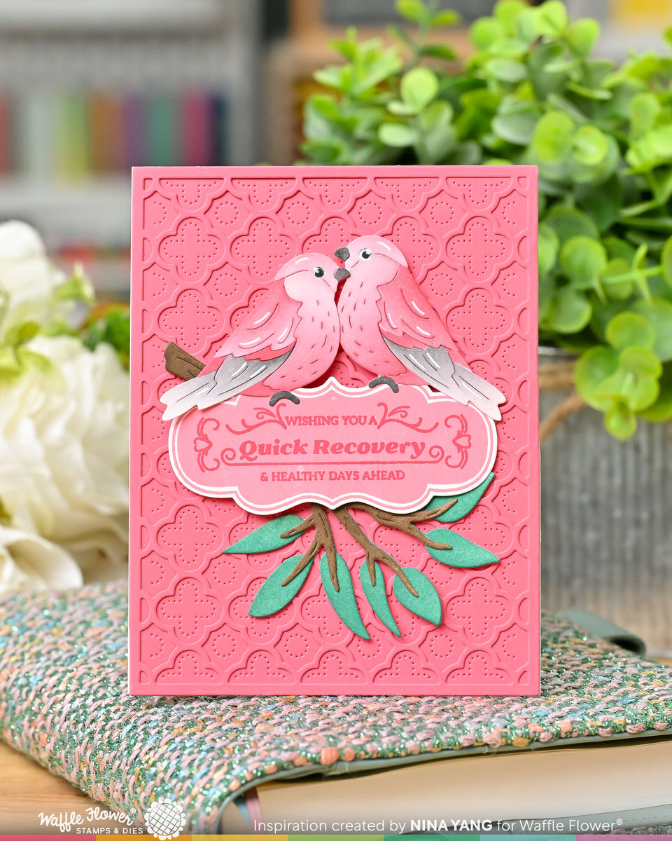 Hibiscus Branch Die – WaffleFlower.com