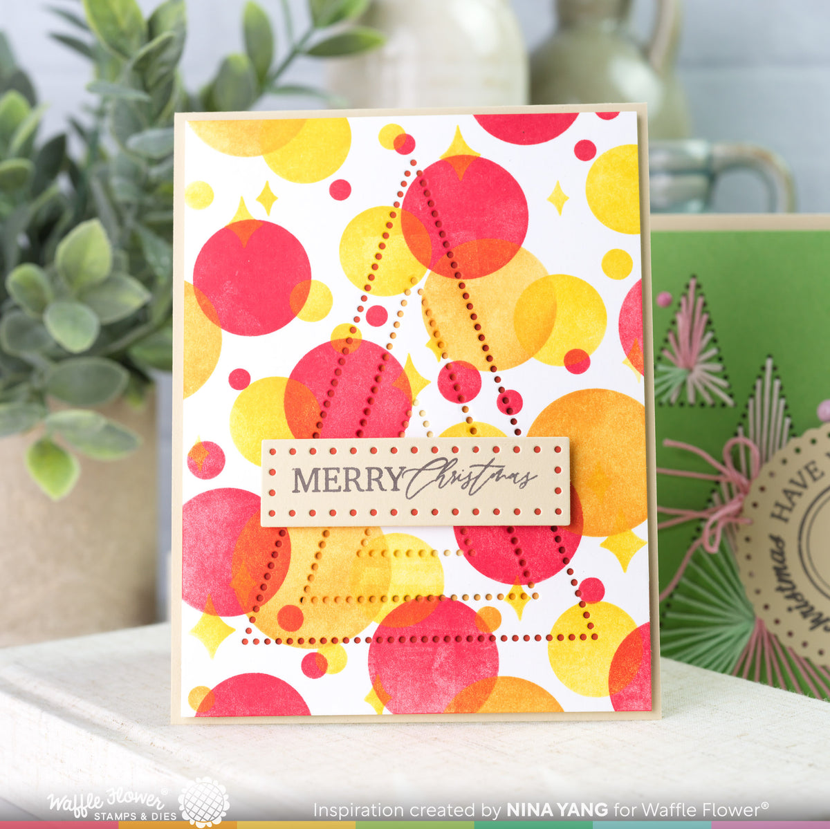 Nesting Dotted Triangles Die – WaffleFlower.com