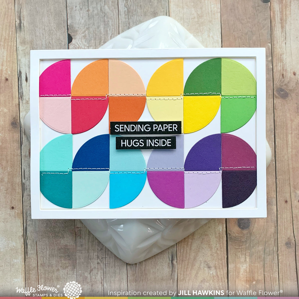 A6 Rectangle Frames Die – WaffleFlower.com