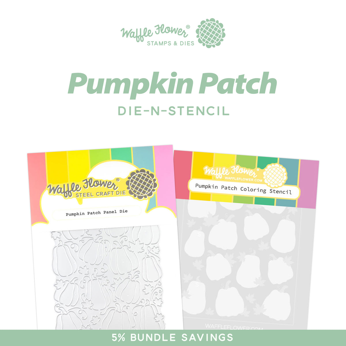 Pumpkin Patch Die-n-stencil – WaffleFlower.com