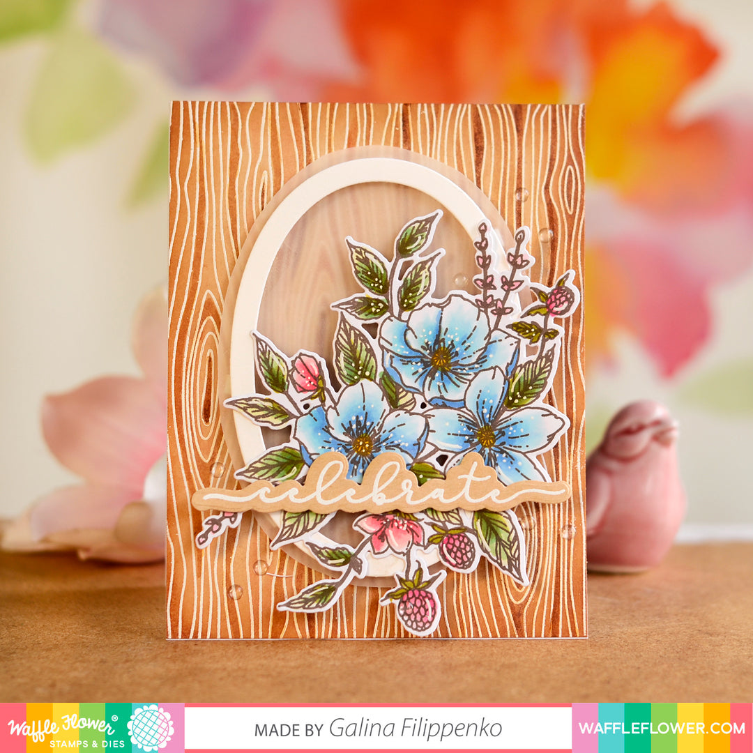 Nesting Oval Frames Die – WaffleFlower.com