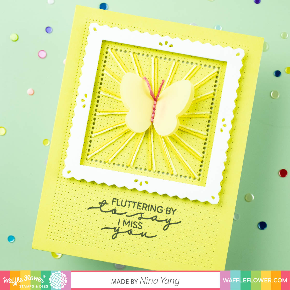 Pinking Square Frames Die – WaffleFlower.com