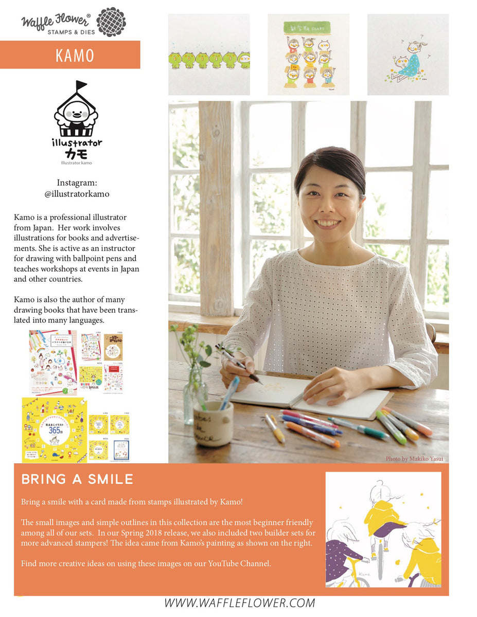 Spring 2018 Release - Preview - Day 4 - Kamo (1/2) – WaffleFlower.com