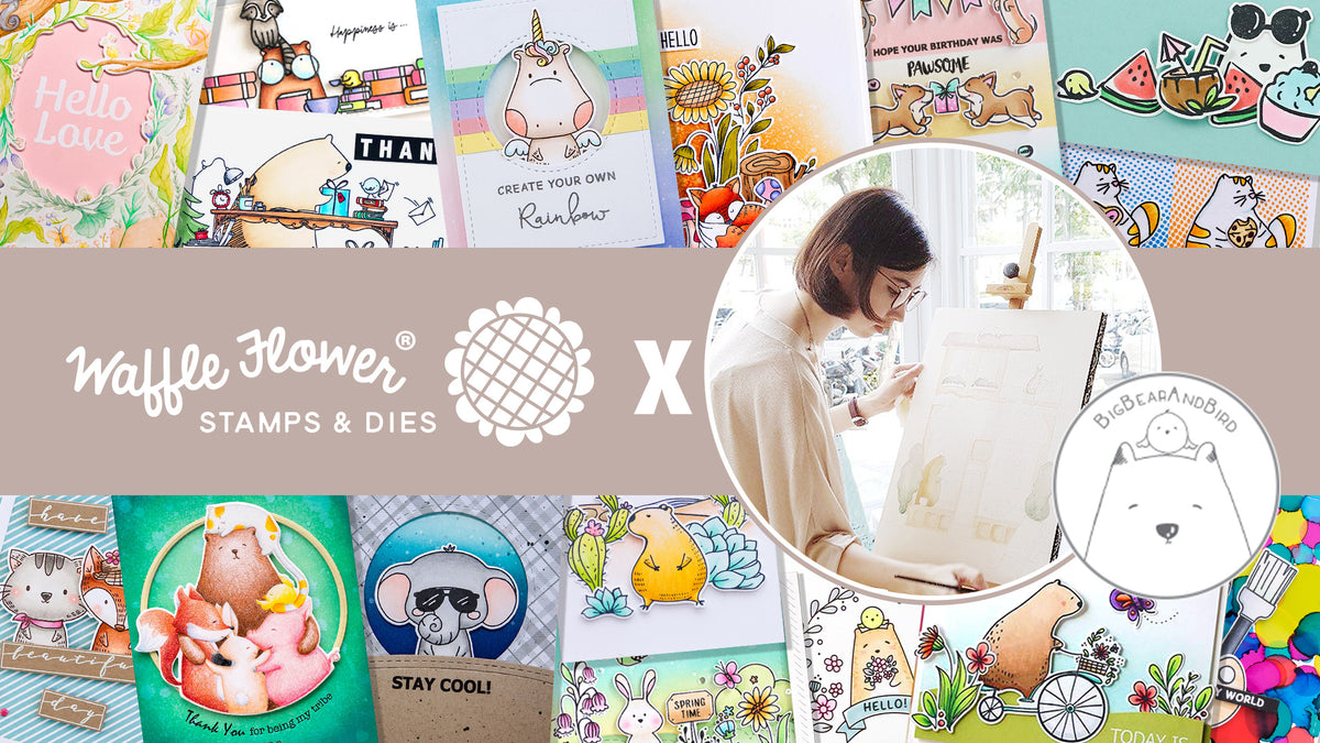 Big Bear and Bird – WaffleFlower.com