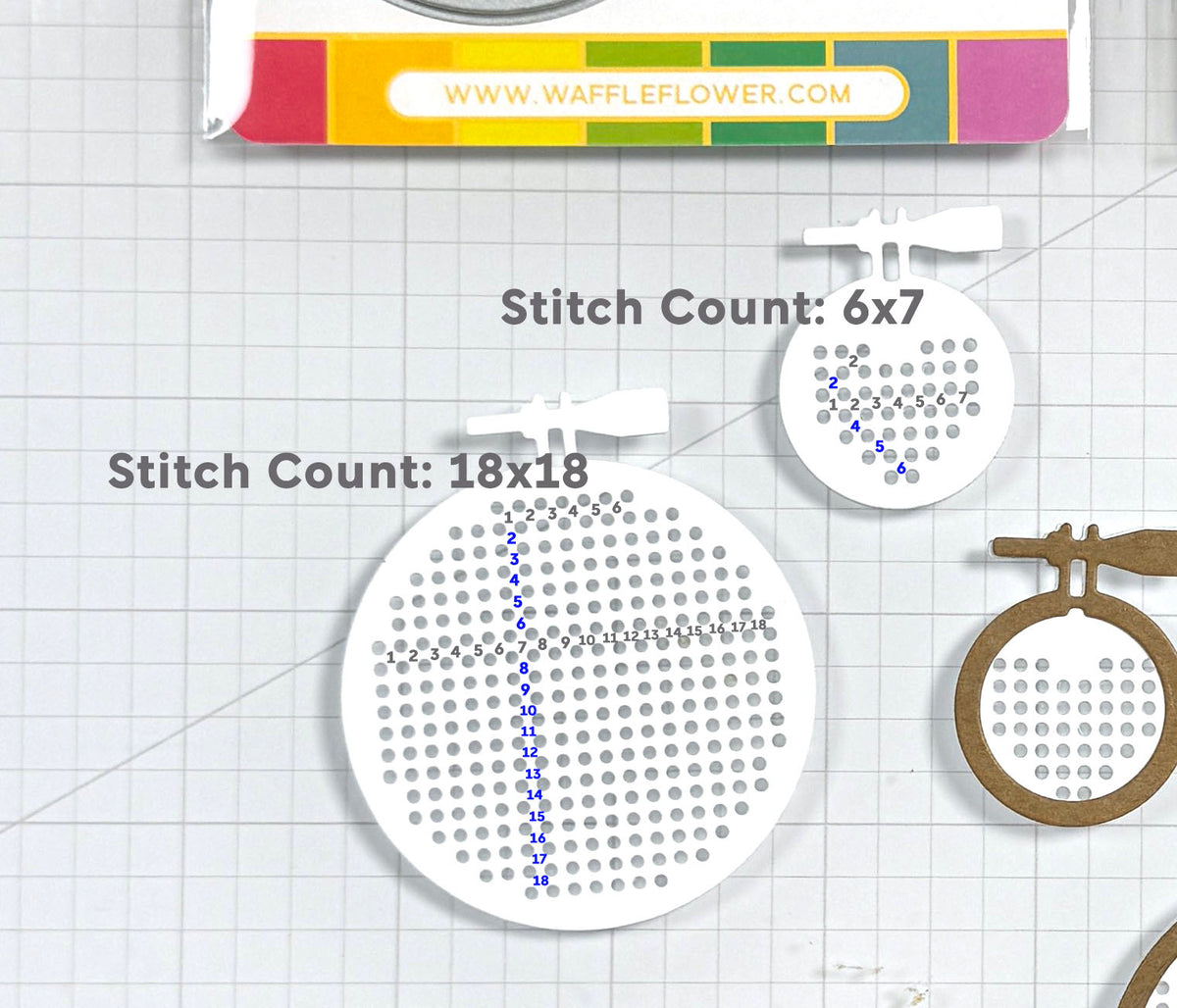 Stitchable Hoops Die – WaffleFlower.com