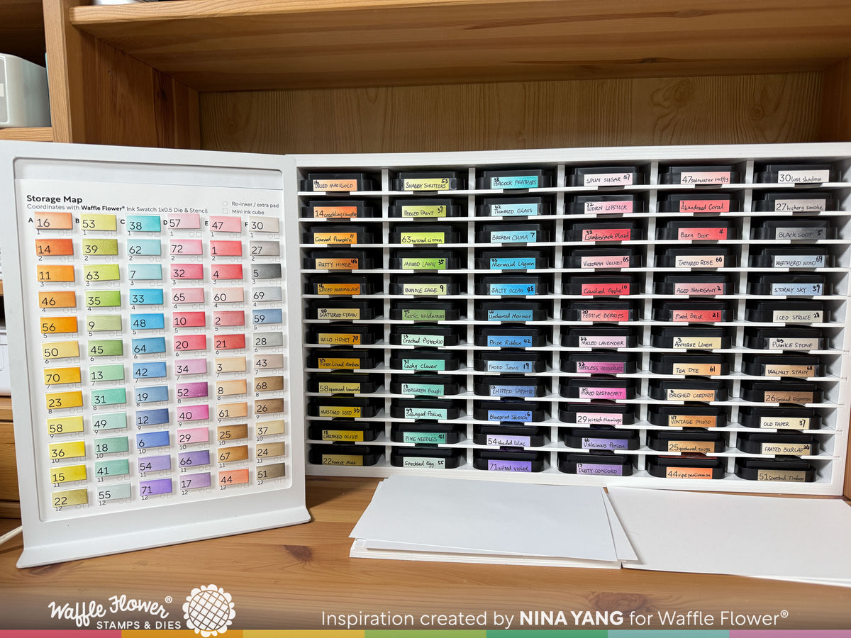 Ink Swatch 1x0.5 Stencil – WaffleFlower.com