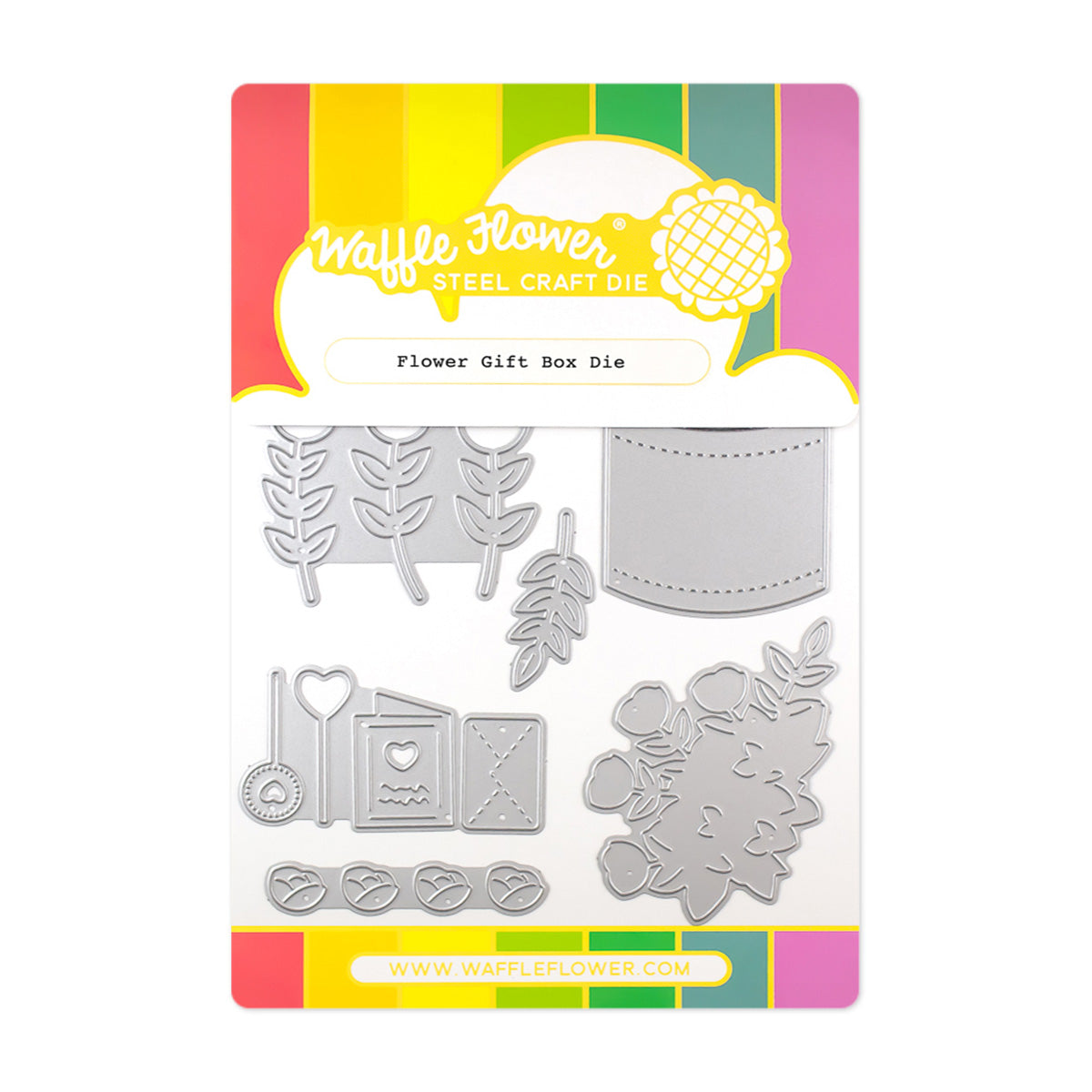 Flower Gift Box Die – WaffleFlower.com