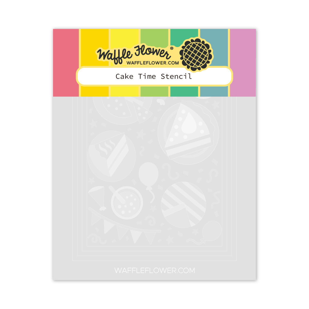 Cake Time Stencil – WaffleFlower.com