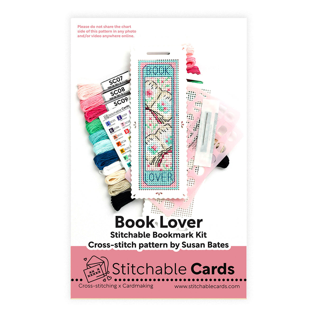 Book Lover Bookmark Kit – WaffleFlower.com