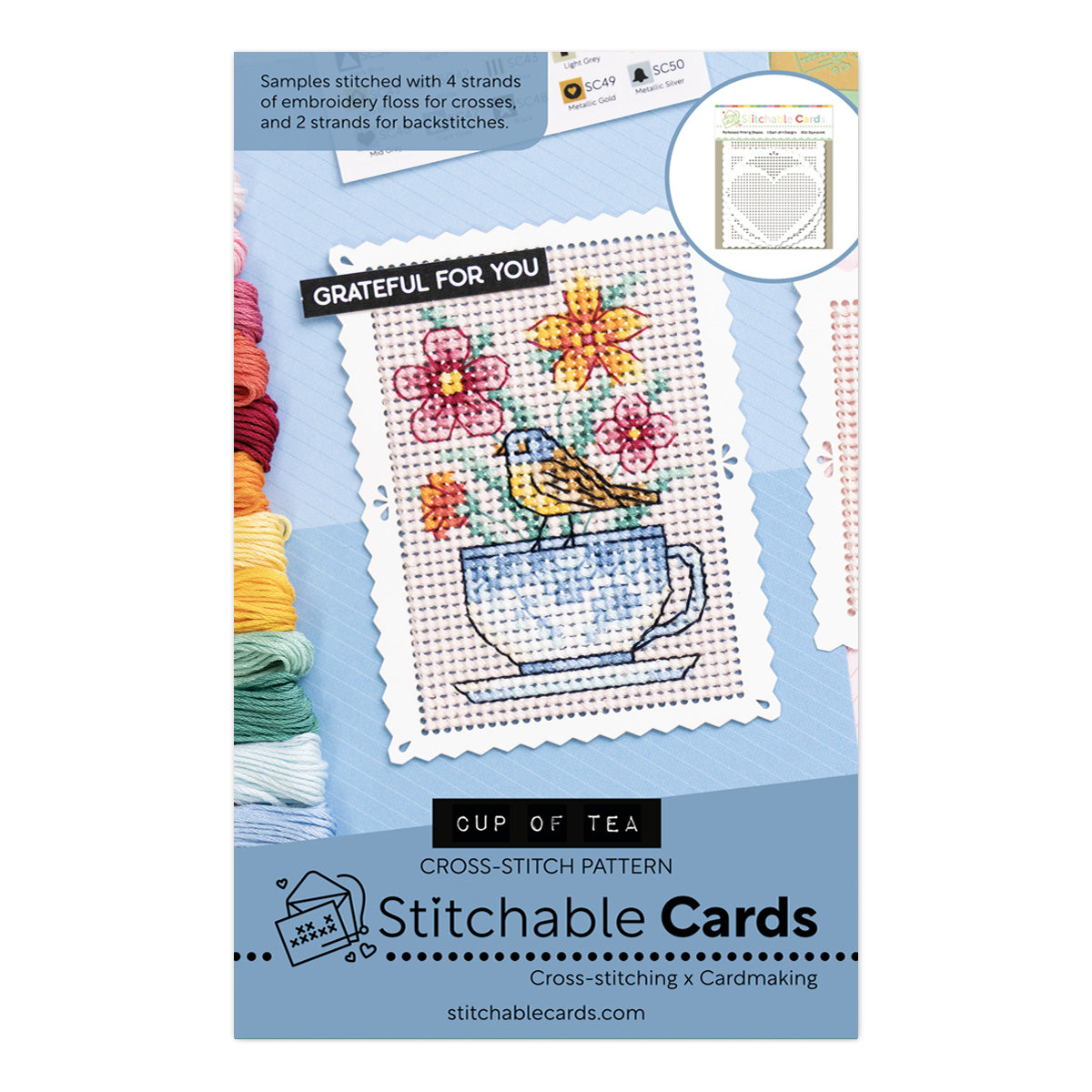 Pattern - Cup of Tea – WaffleFlower.com