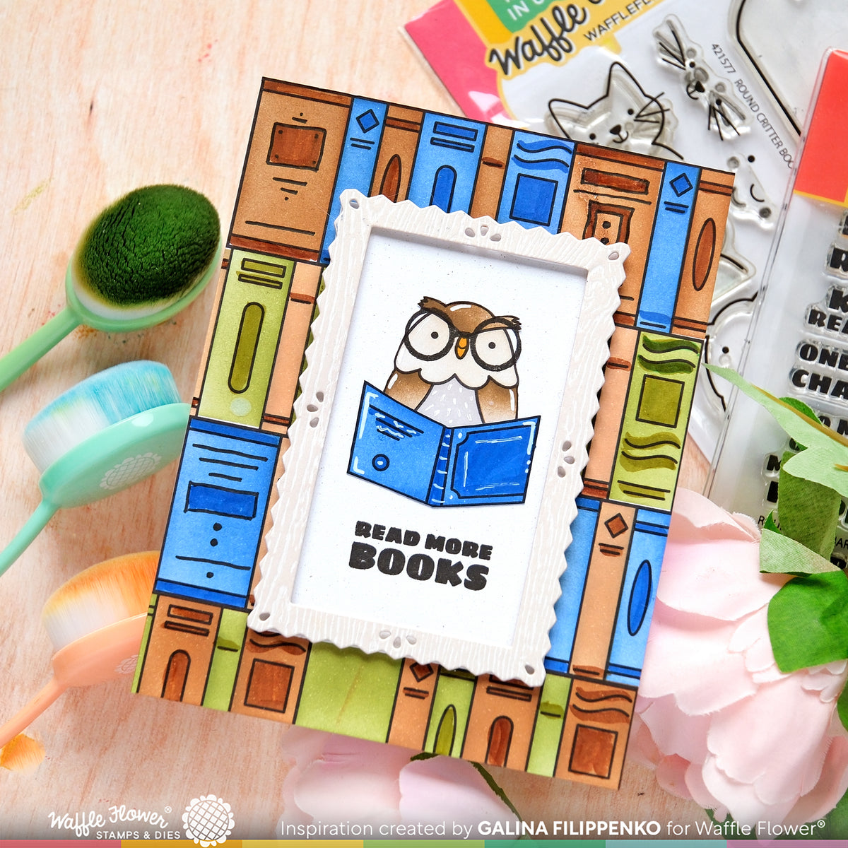 Round Critter Bookmark Stencil – WaffleFlower.com