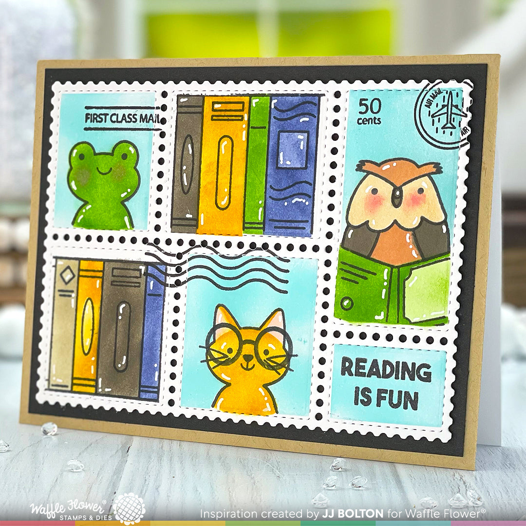 Round Critter Bookmark Stencil – WaffleFlower.com