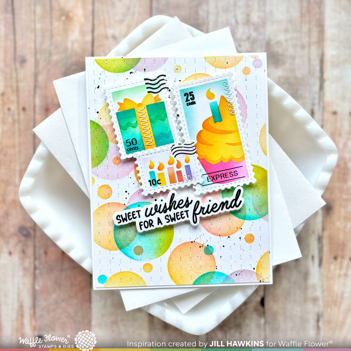 Hey Cupcake Sentiments Stamp Set – WaffleFlower.com