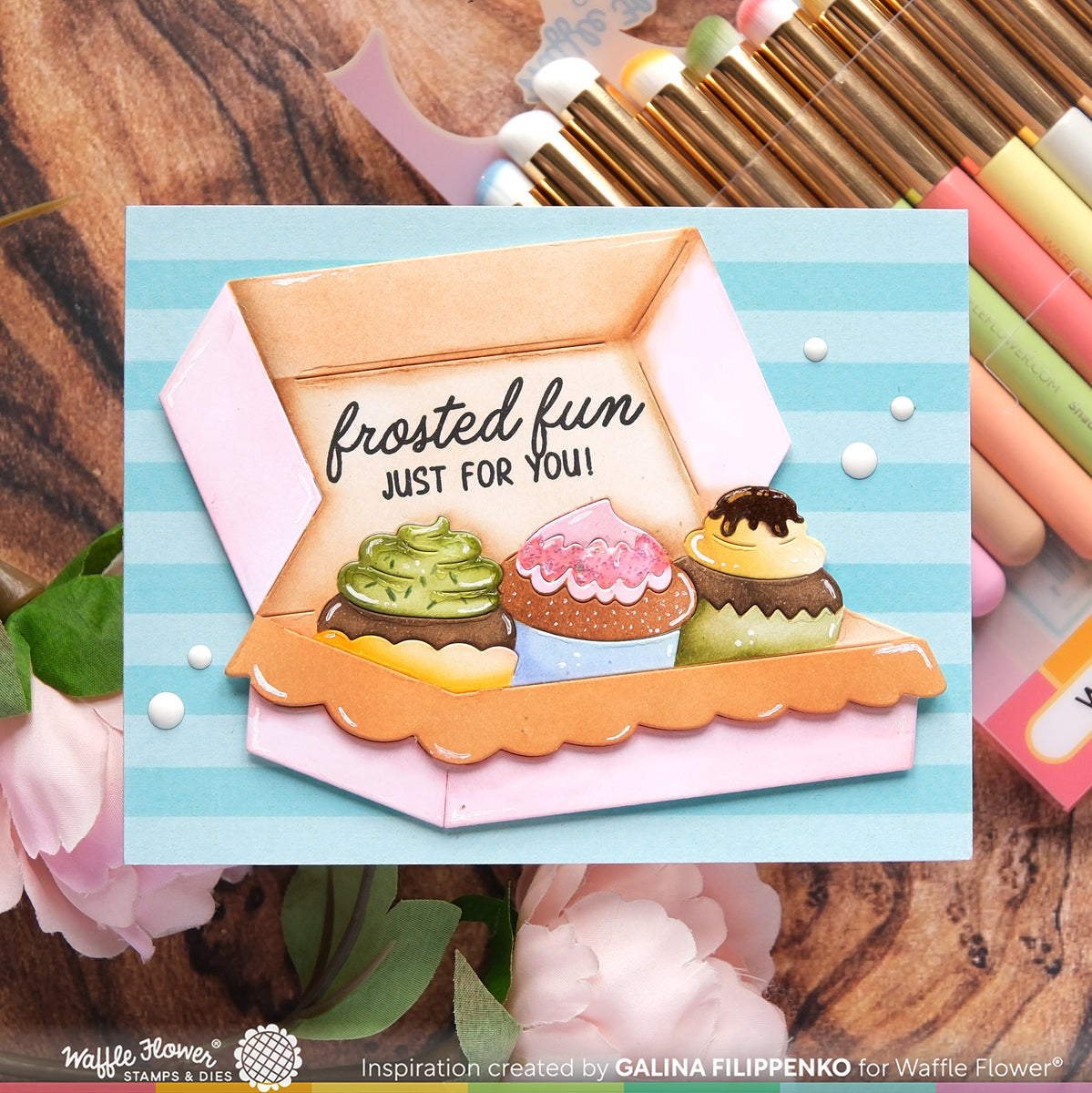 Hey Cupcake Sentiments Stamp Set – WaffleFlower.com