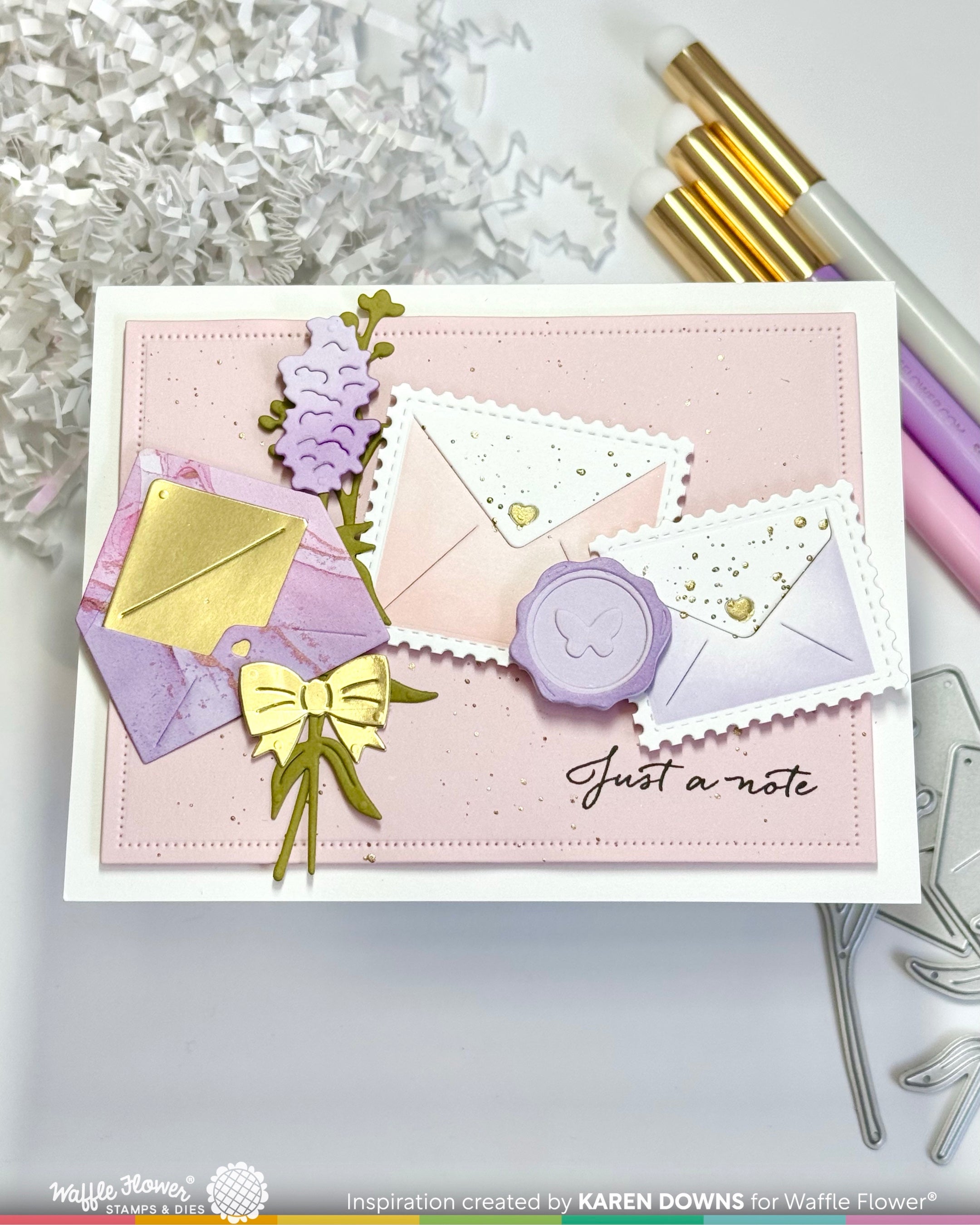 Wax Seal Trio Die – WaffleFlower.com