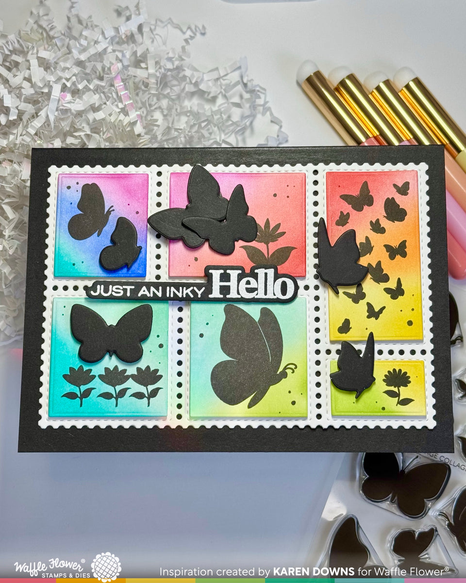 Postage Collage A6 Bundle – WaffleFlower.com