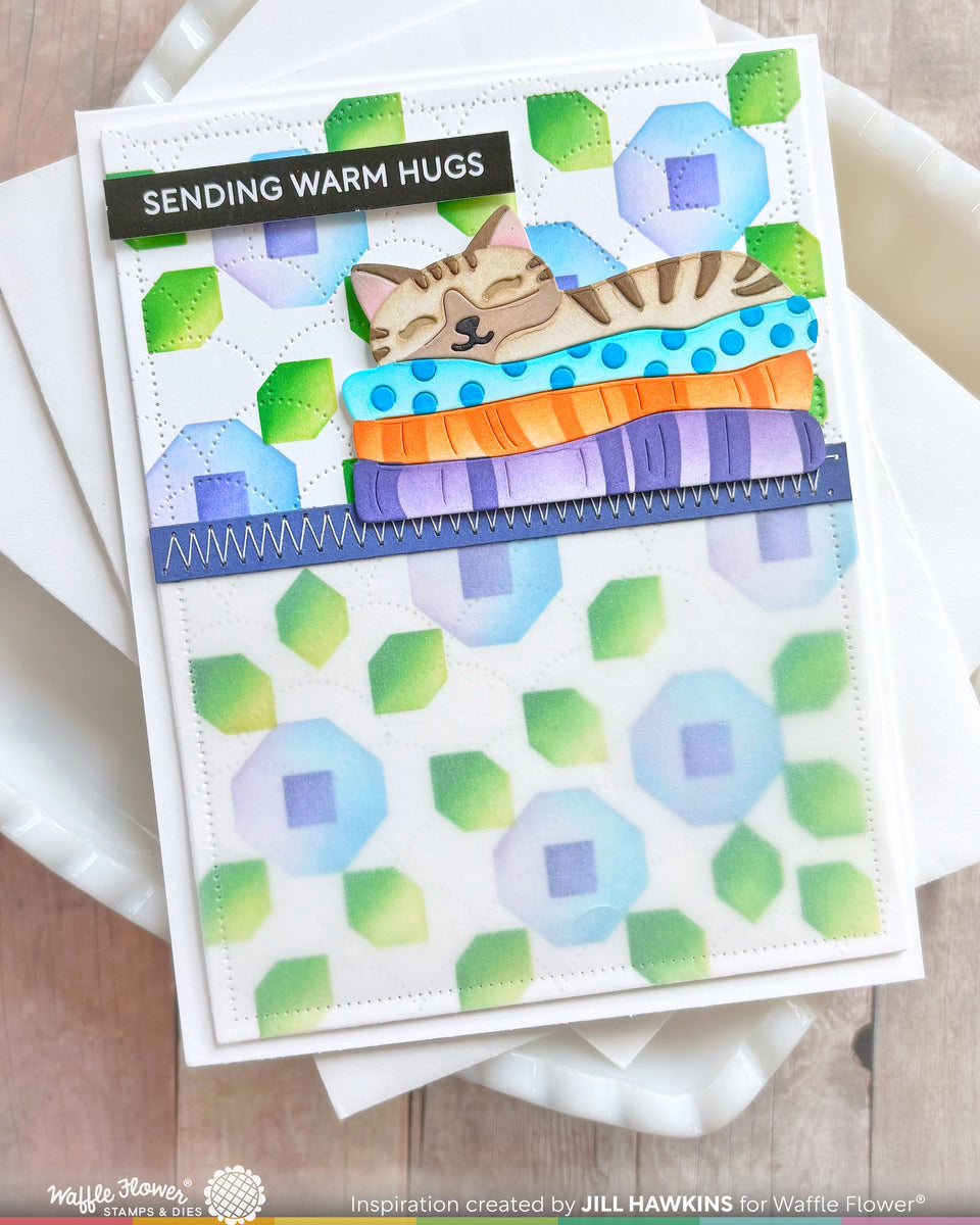 Clamshell Texture Die – WaffleFlower.com