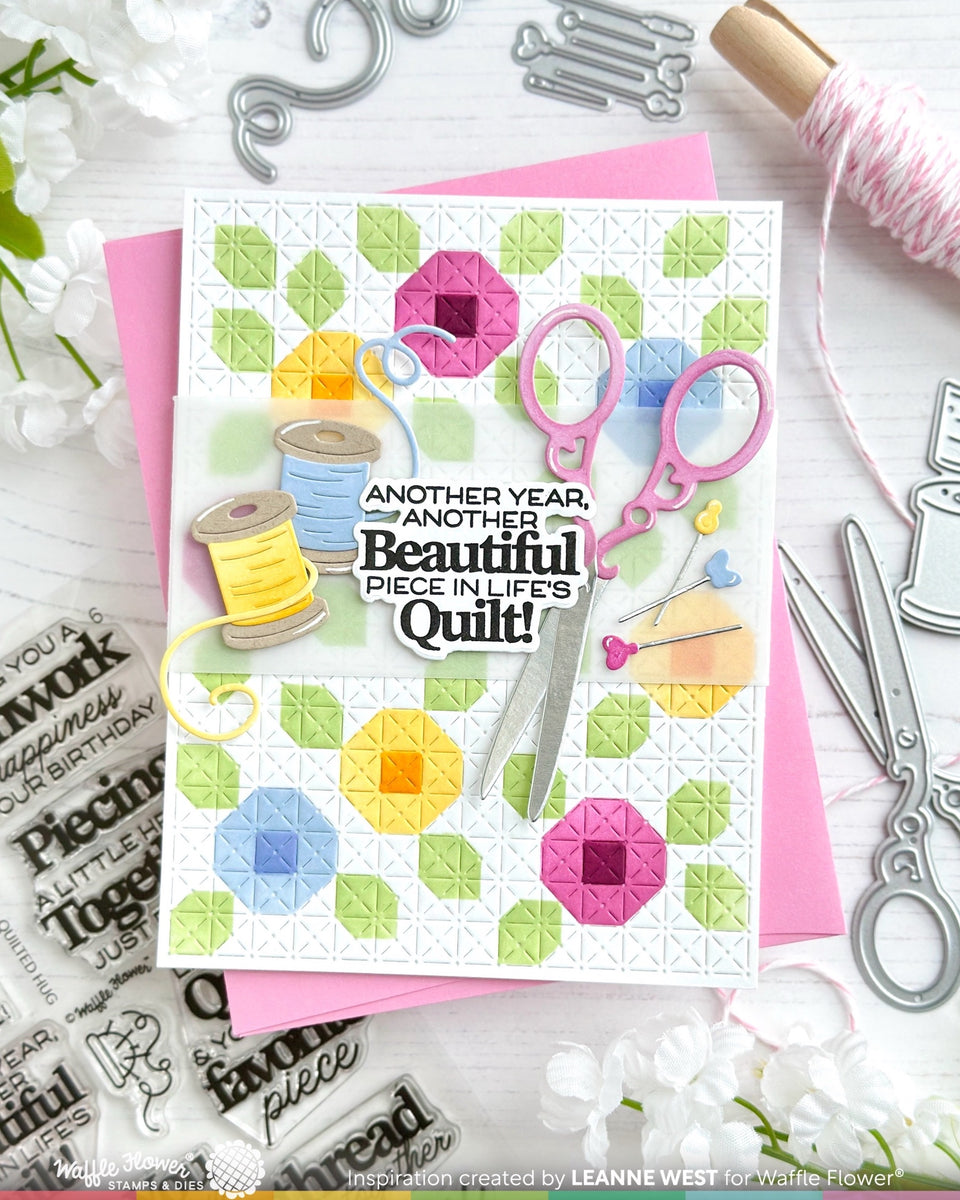 Tiny Square Texture Die – WaffleFlower.com