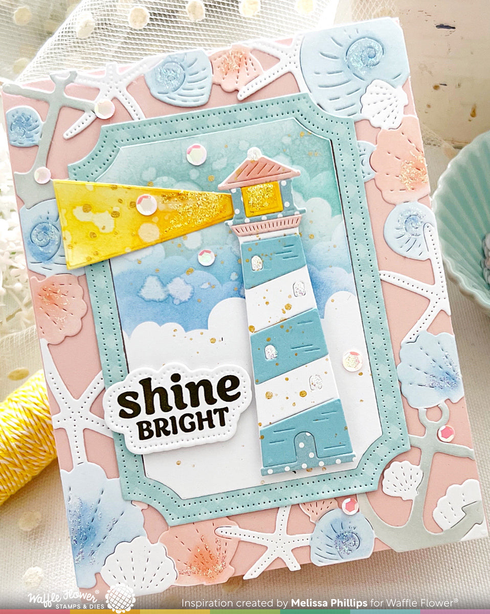 Coastal Greetings Piercing Matching Die – WaffleFlower.com