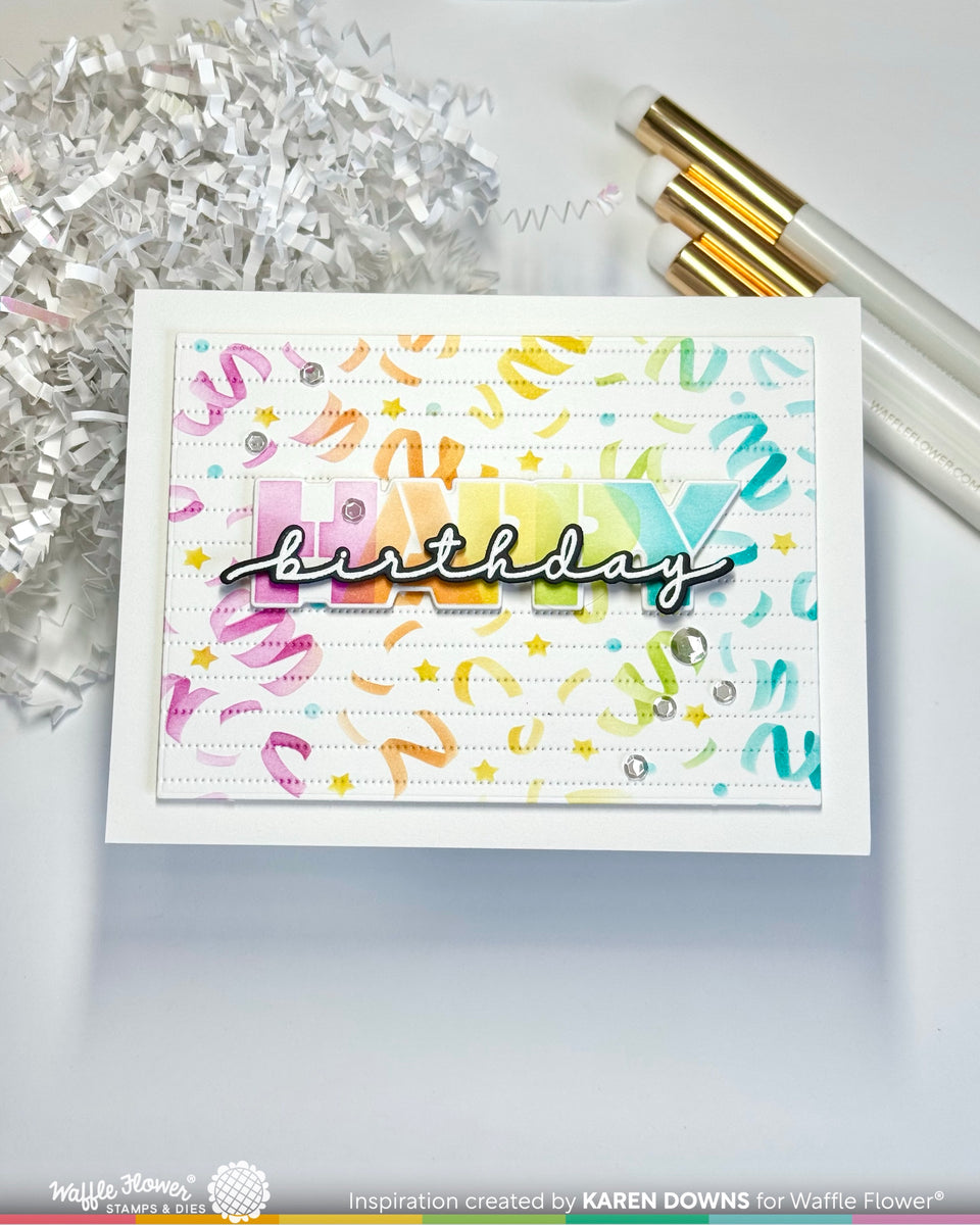 Overlapping Happy Additions Combo – WaffleFlower.com