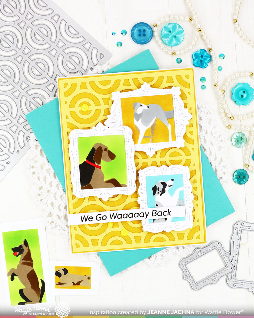 Postage Collage Frames Die – WaffleFlower.com