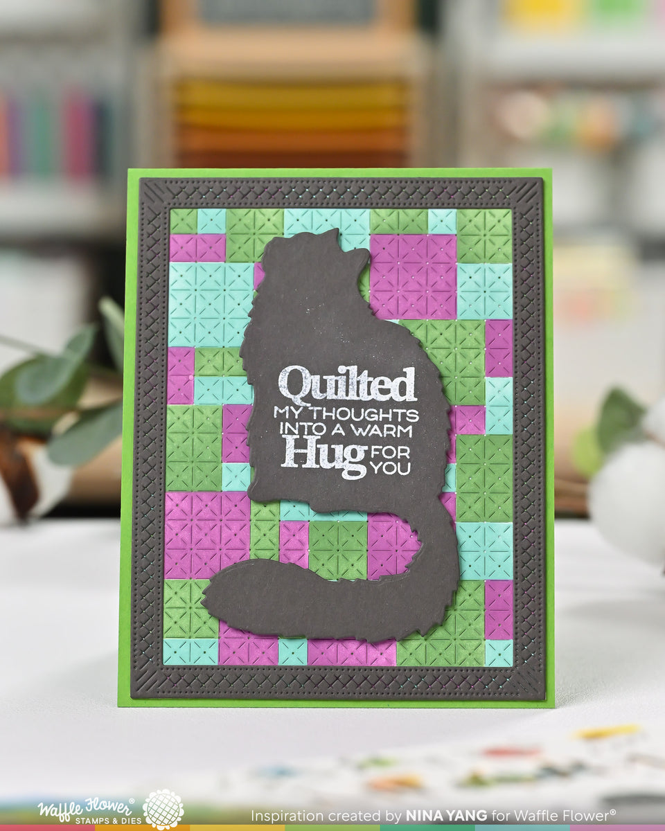 Patchwork Stencil – WaffleFlower.com