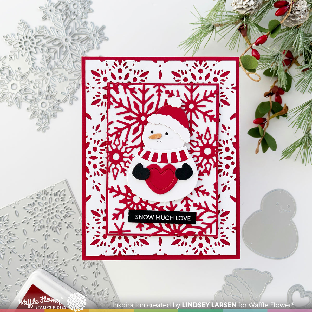 Snowflake Cluster Die – WaffleFlower.com