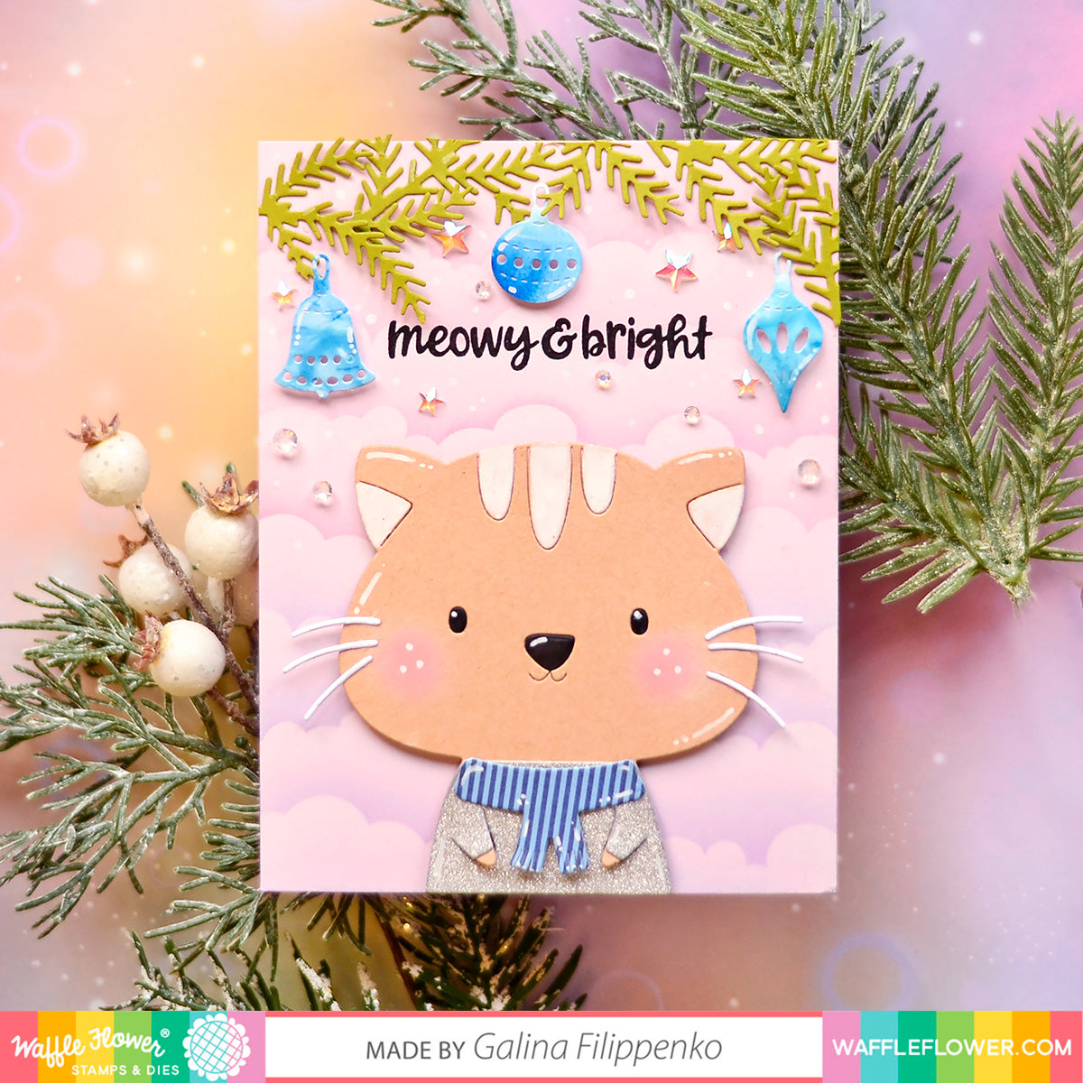 Cloudy Stencil – WaffleFlower.com