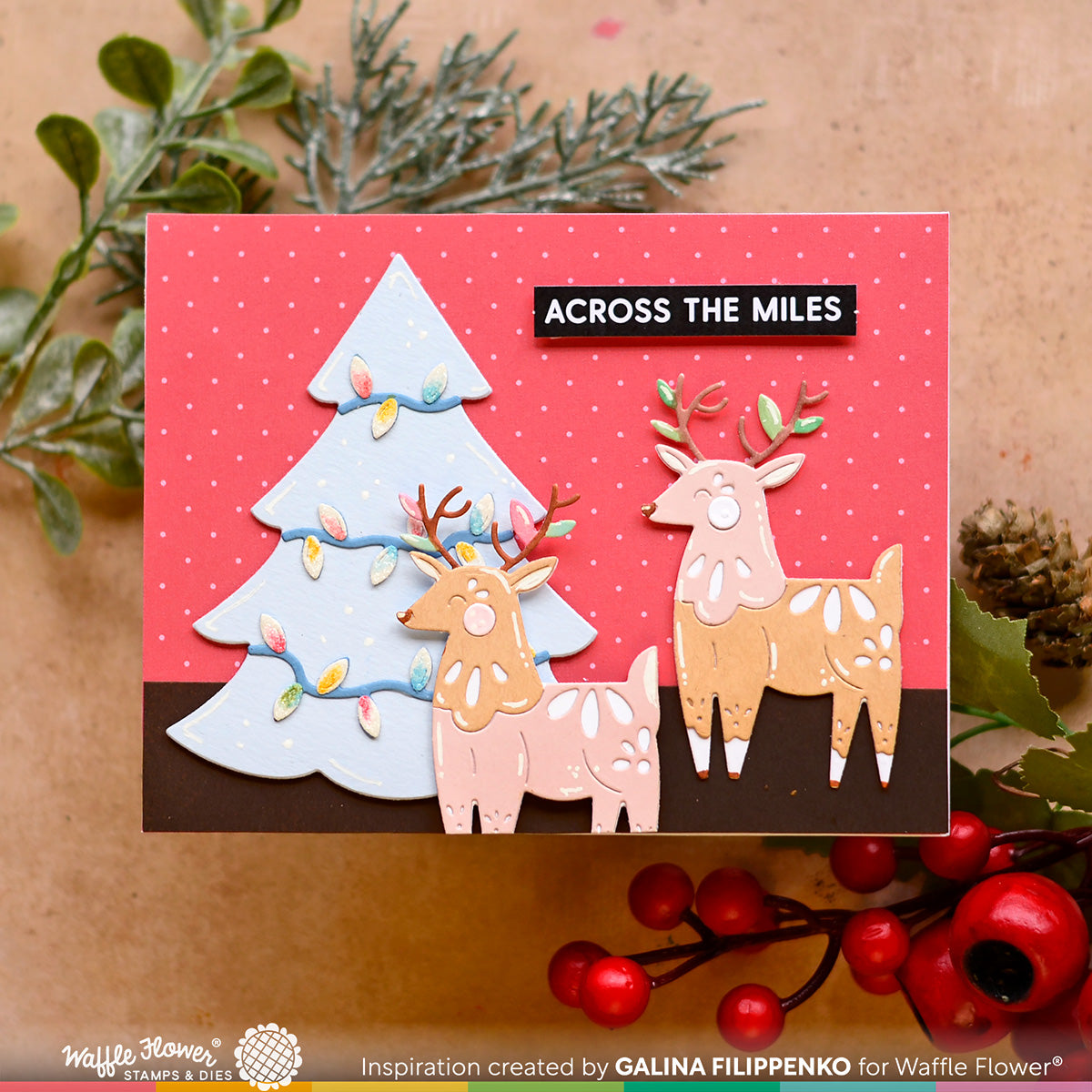 Christmas Tree Shaker Die – WaffleFlower.com