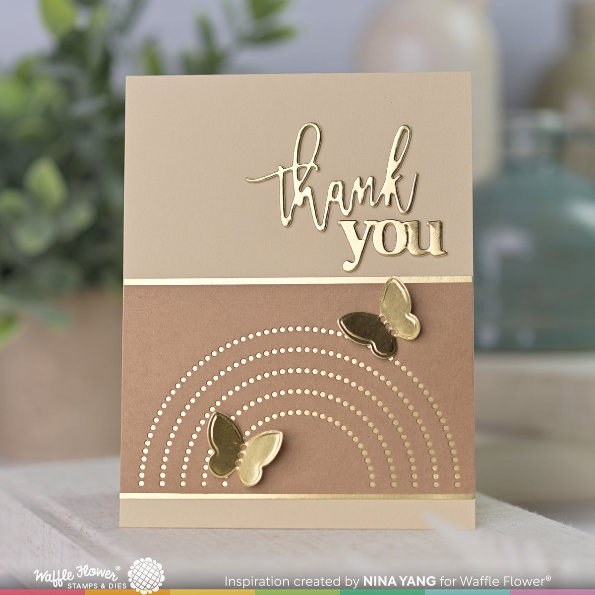 Print & Script Thank You Die – WaffleFlower.com