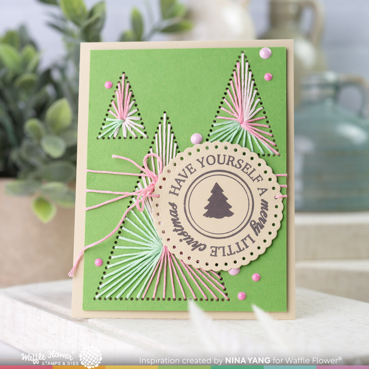 Nesting Dotted Triangles Die – WaffleFlower.com