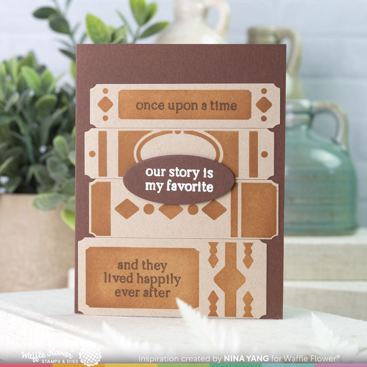 Simple Books Stencil – WaffleFlower.com