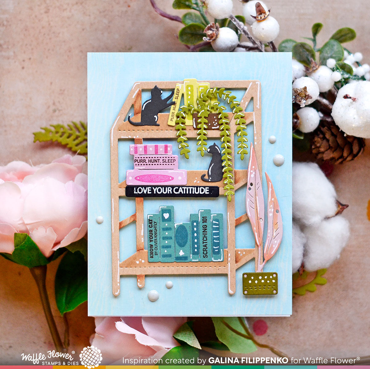 Cat-a-log Stamp Set – WaffleFlower.com