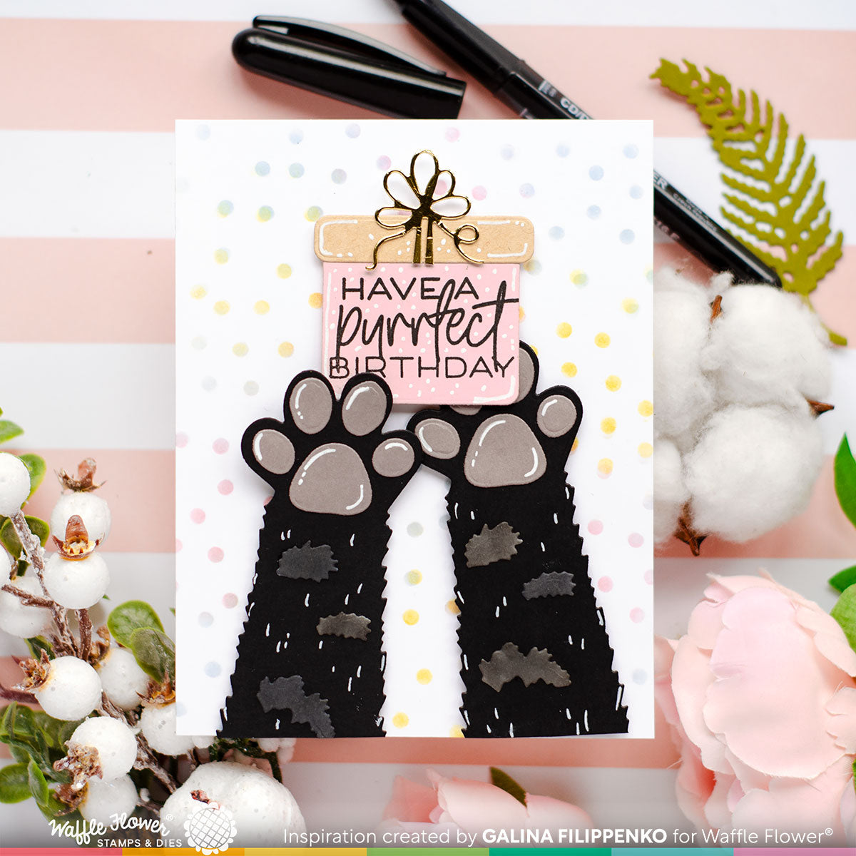 Paws Up Die – WaffleFlower.com