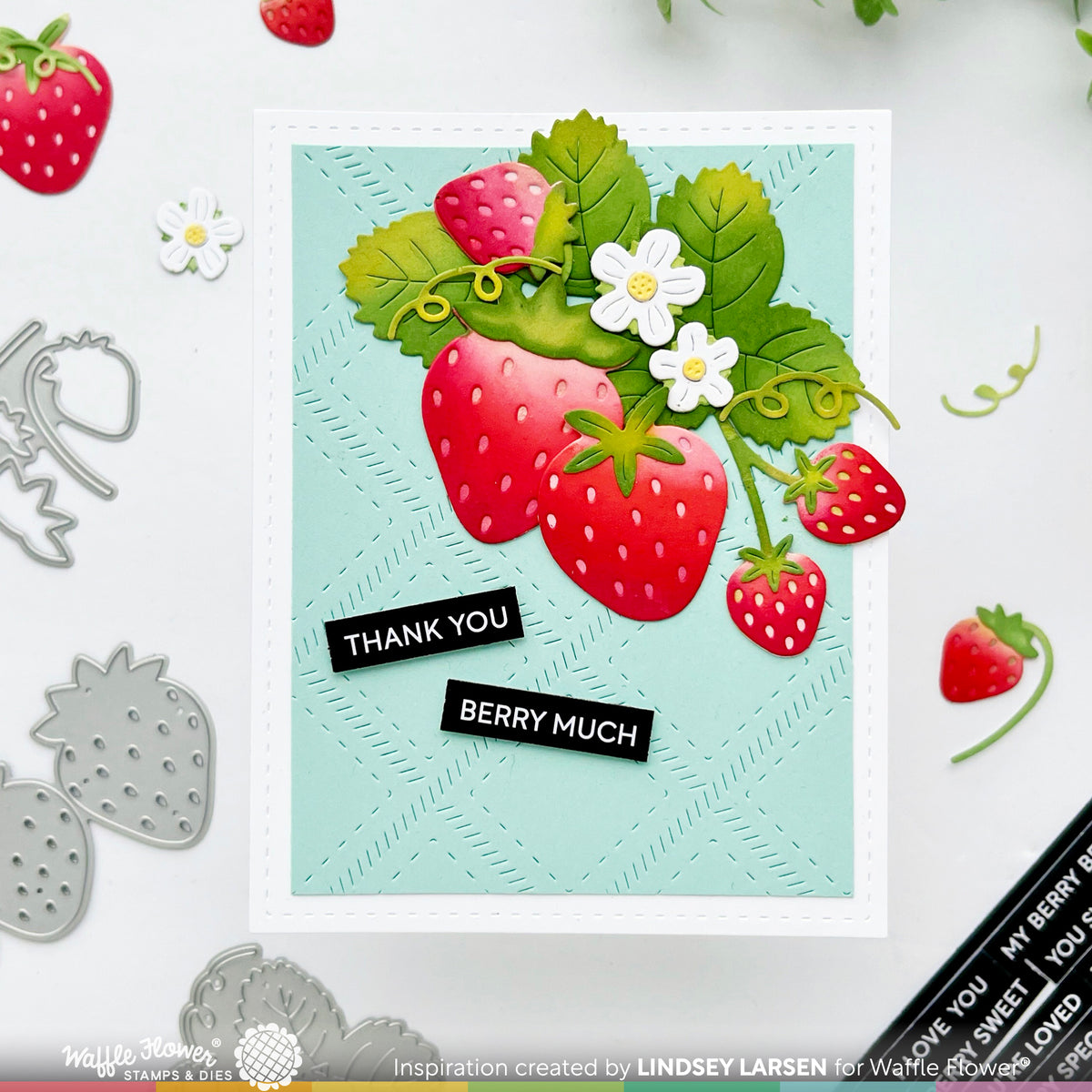 Sweet Plaid Texture Die – WaffleFlower.com