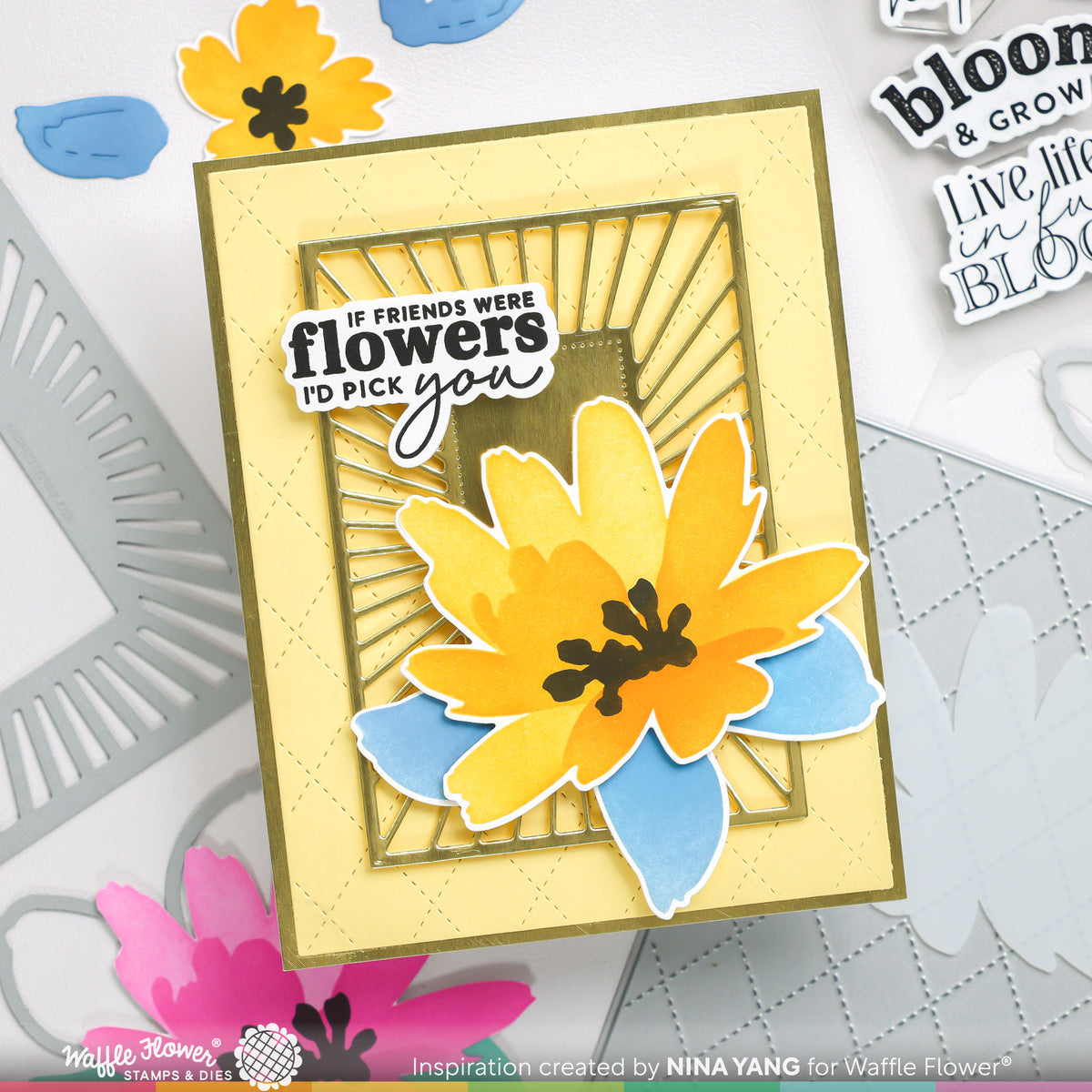 Full Bloom Sentiments Combo – WaffleFlower.com