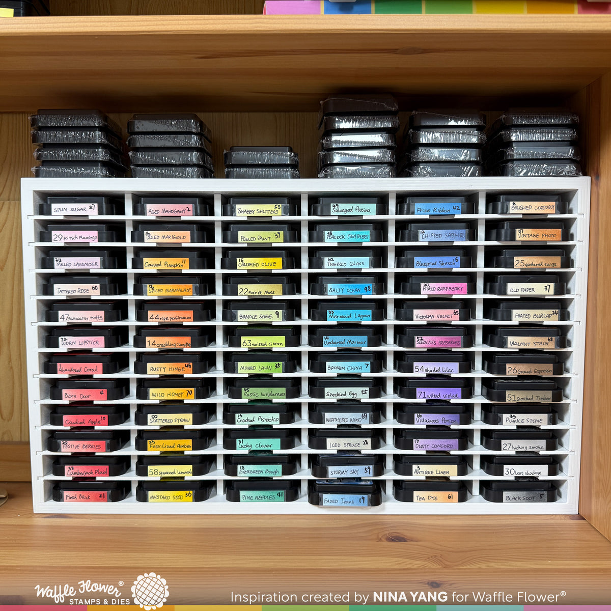 Ink Swatch Label Stencil – WaffleFlower.com