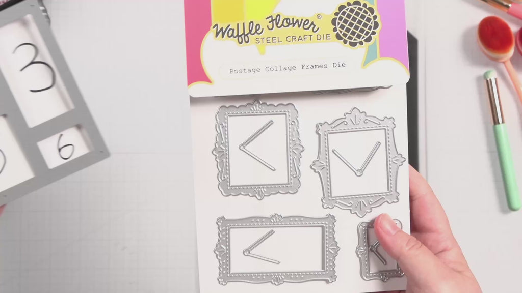Postage Collage Frames Die – WaffleFlower.com