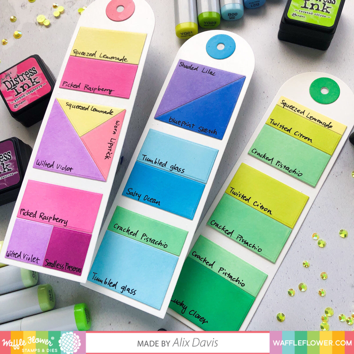 Color Combos Tag Die – WaffleFlower.com