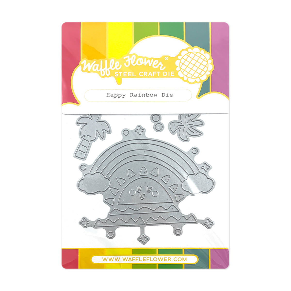 Happy Rainbow Die – WaffleFlower.com