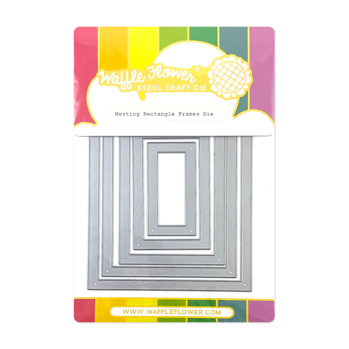 A2 Rectangle Frames Die – WaffleFlower.com