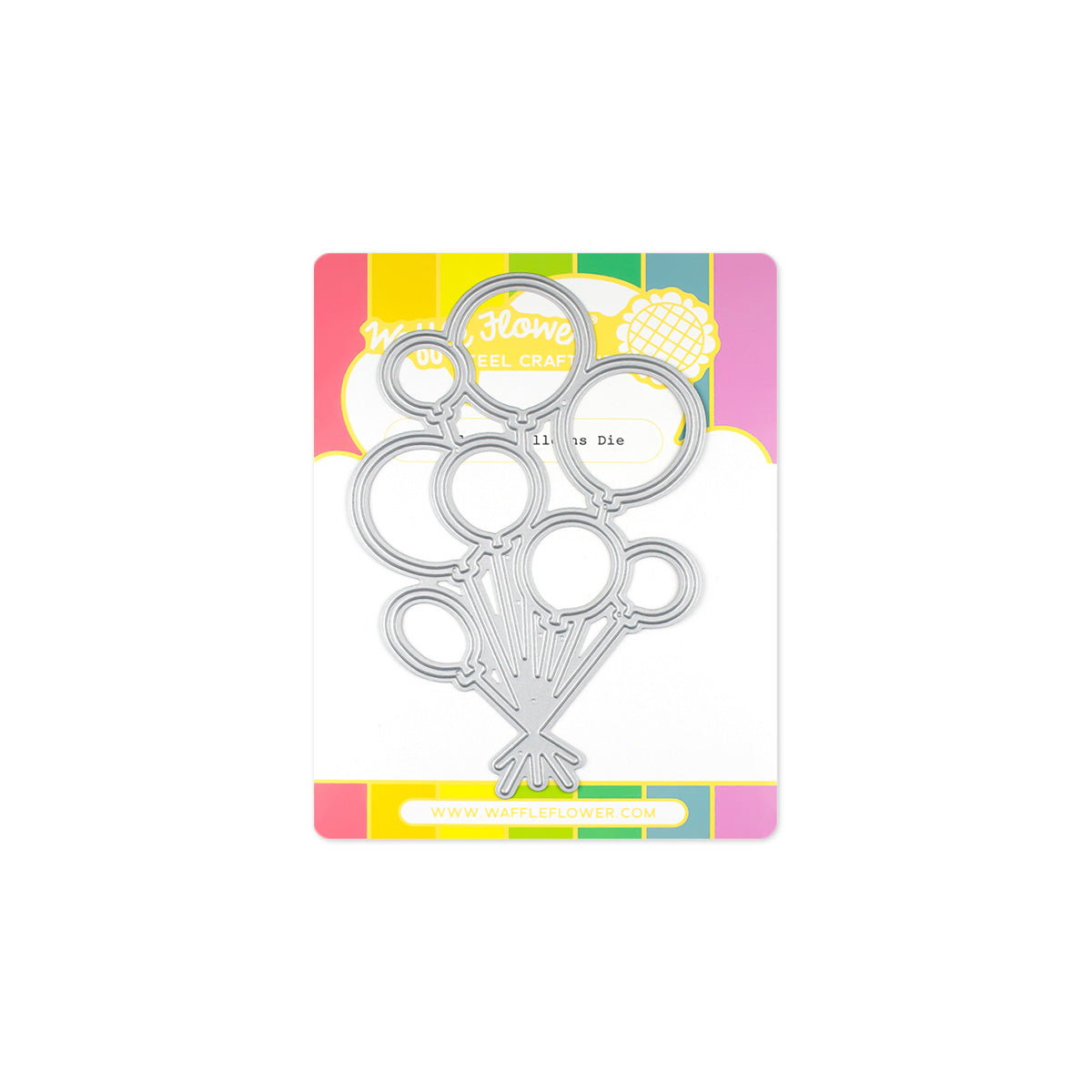 Outlined Balloons Die – WaffleFlower.com