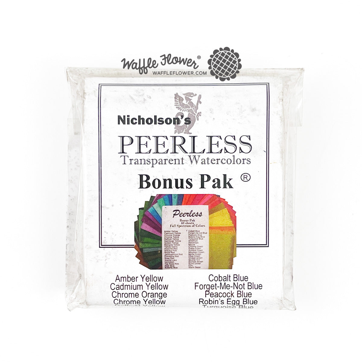 Nicholson's Peerless Watercolors – WaffleFlower.com