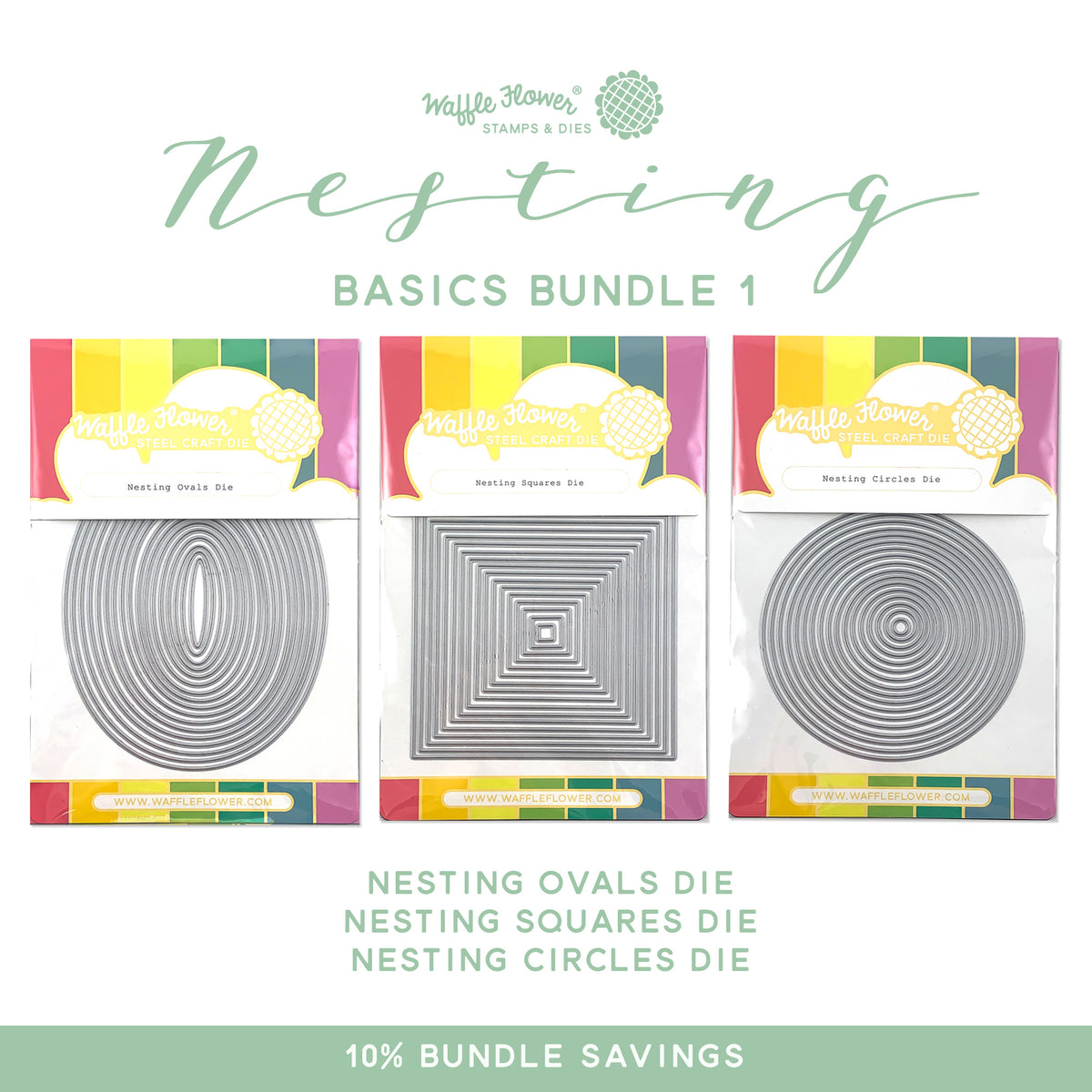 Nesting Basics Bundle 1 – WaffleFlower.com