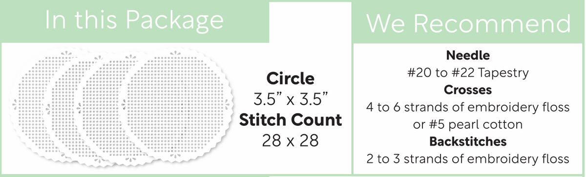 Perforated Pinking Circle Shapes – WaffleFlower.com