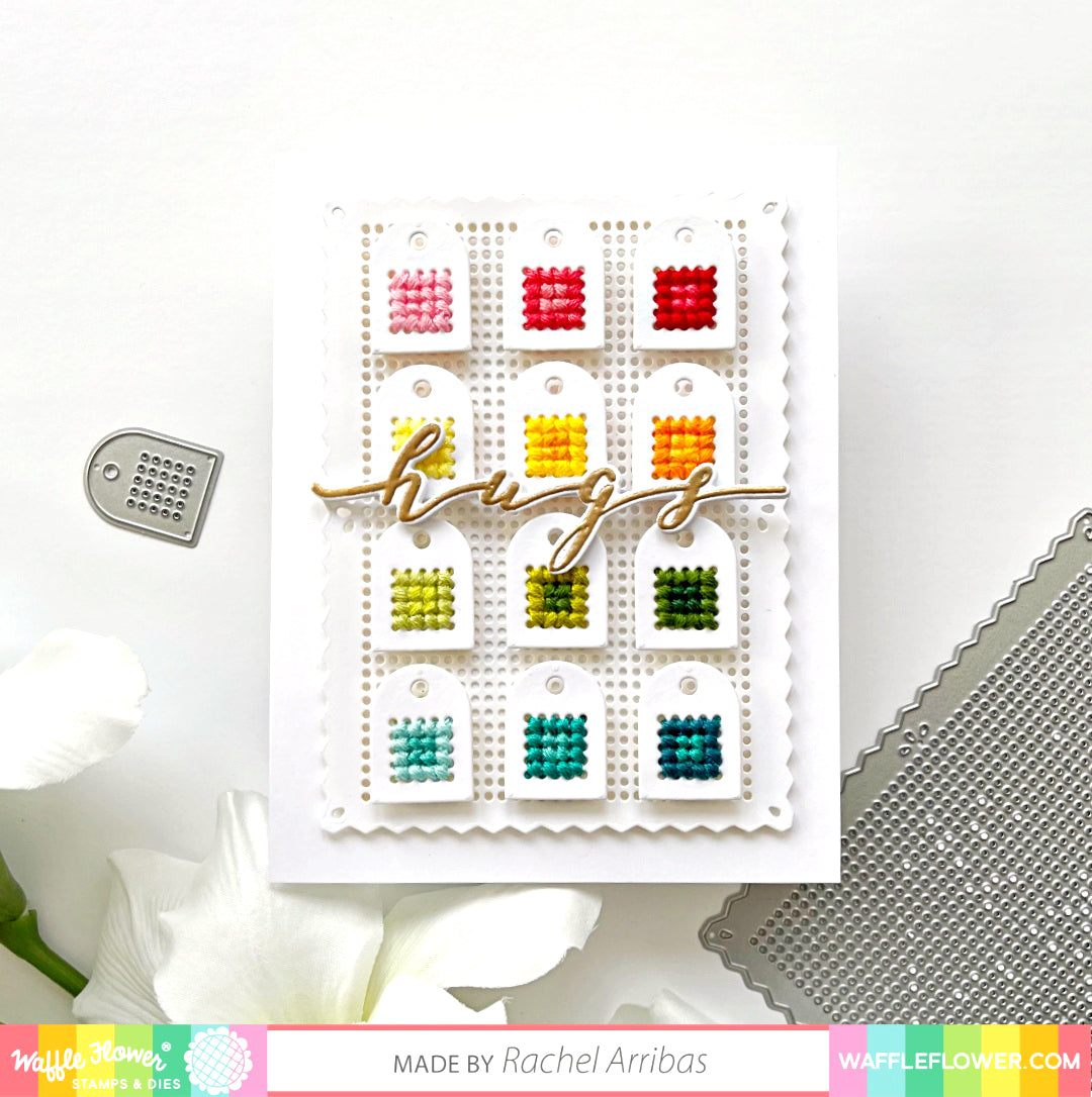 (Pre-Order) Stitchable Pinking Rectangle Die – WaffleFlower.com